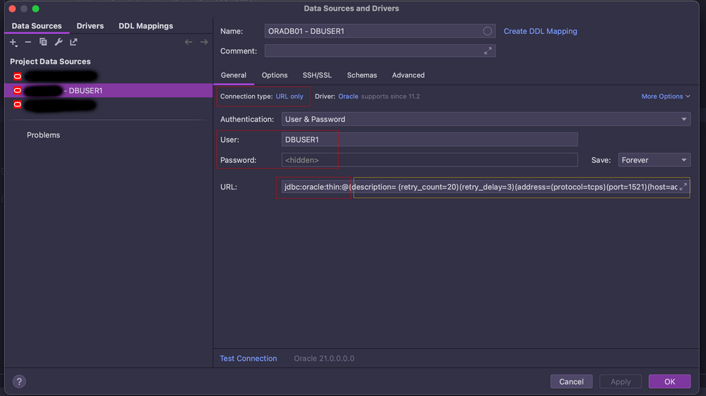 How to connect to Oracle Autonomous Database using DataGrip or SQL ...